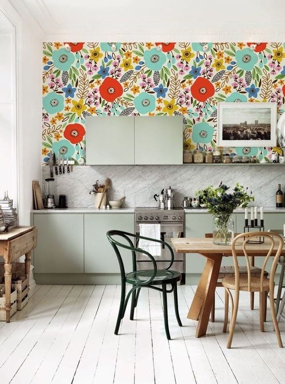 Kitchen Wallpapering Guide: Style Transformations Made Easy